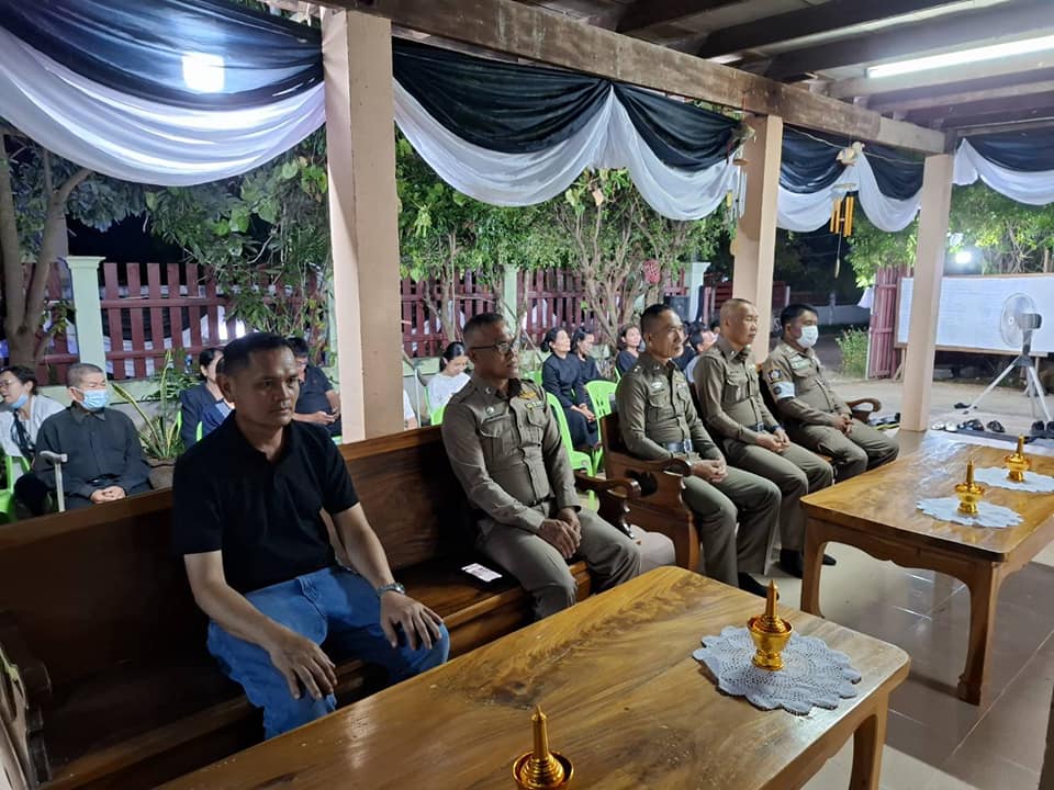 ขอแสดงความเสียใจกับคุณแม่ข้าราชการตำรวจป่าโมก - สถานีตำรวจภูธรป่าโมก
